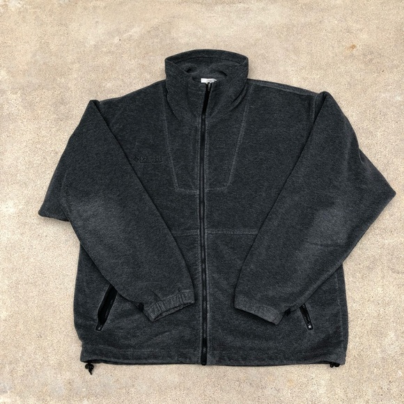 Columbia | Jackets & Coats | Charcoal Grey Columbia Fleece | Poshmark